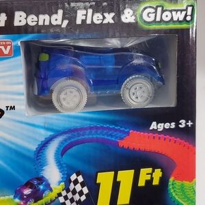 As Seen On TV | Toys | Ontel Magic Tracks Race Car 1ft Speedway Glows ...
